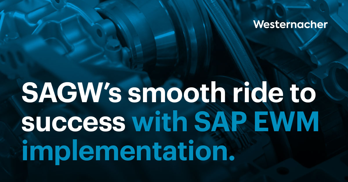 Accelerating path to innovation with SAP EWM. | Westernacher