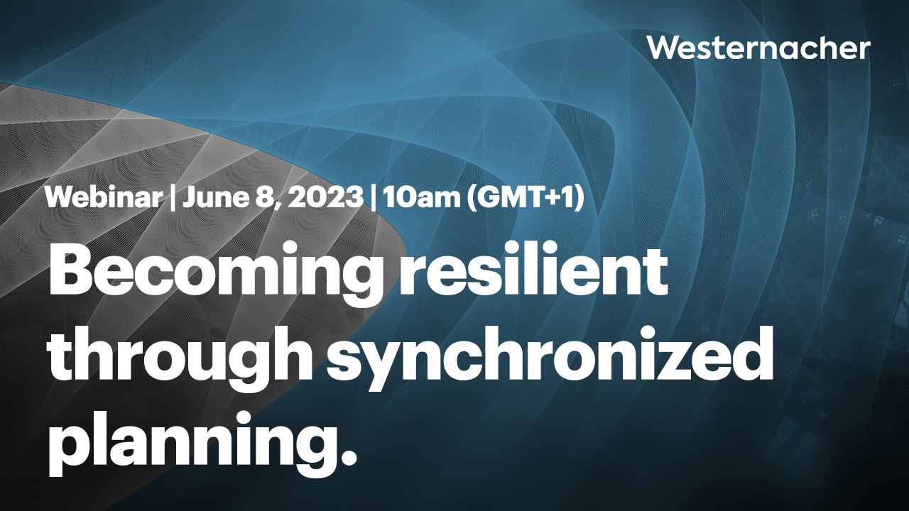Webinar: Becoming resilient through synchronized planning.