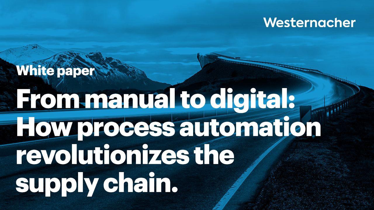 White paper: Process automation revolutionizes the supply chain.