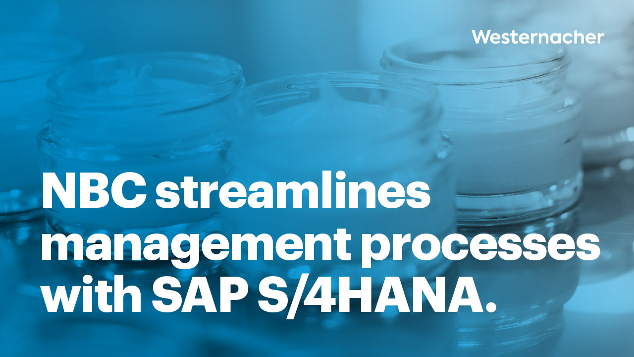 NBC streamlines management processes with SAP S/4HANA.