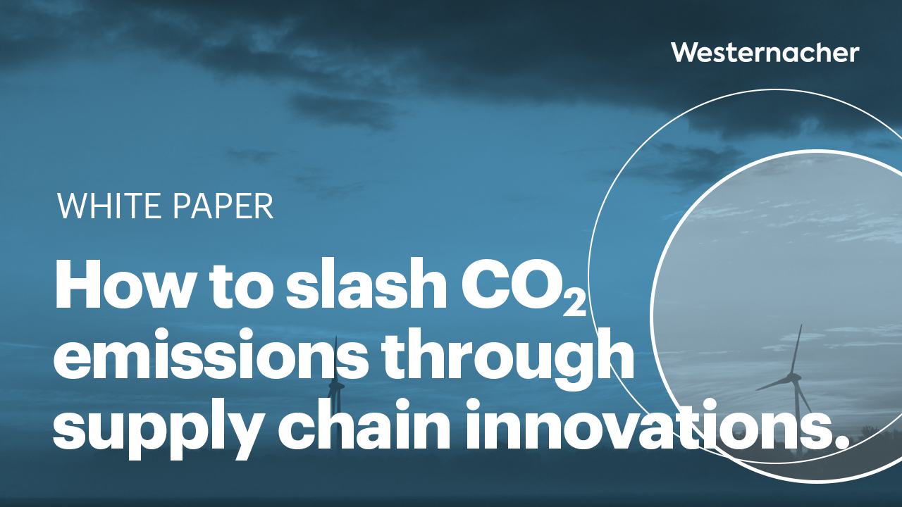 White paper: How to slash CO2 emissions through supply chain innovations