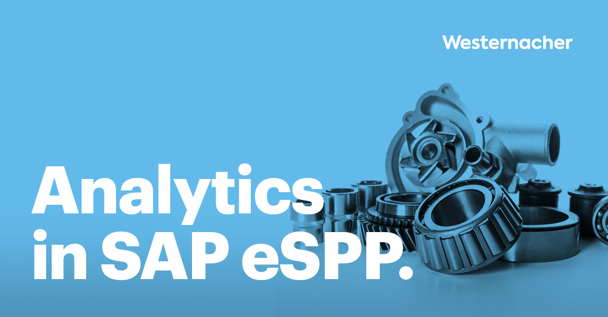 Building Analytics in SAP eSPP with Business Context Viewer.