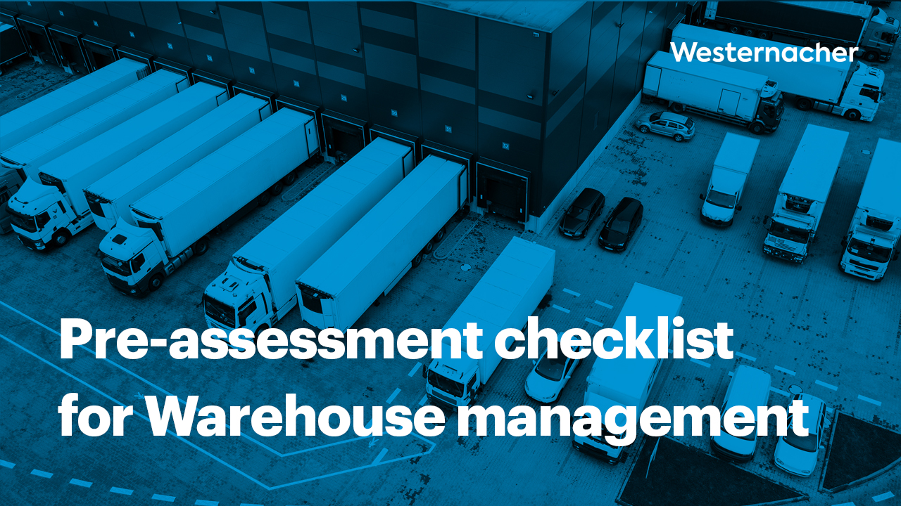 Pre-assessment checklist for Warehouse management
