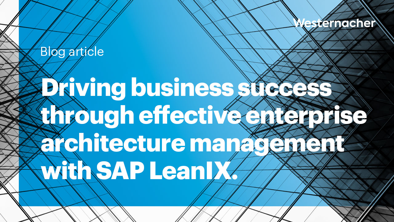 Driving business success through EAM with SAP LeanIX.