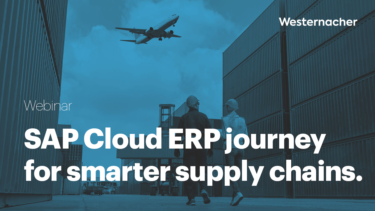SAP Cloud ERP journey for smarter supply chains.
