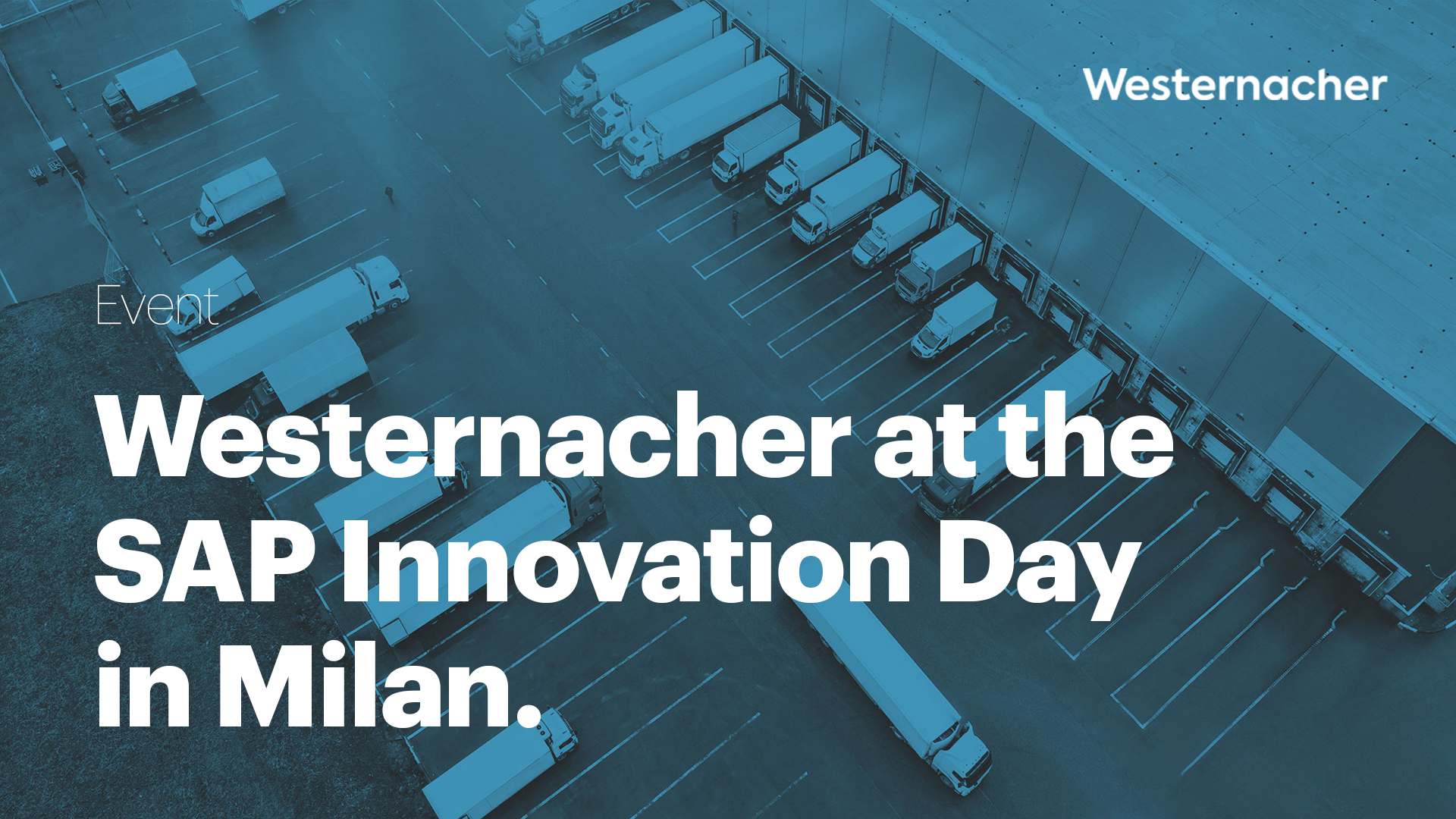 Westernacher at the SAP Innovation Day in Milan.