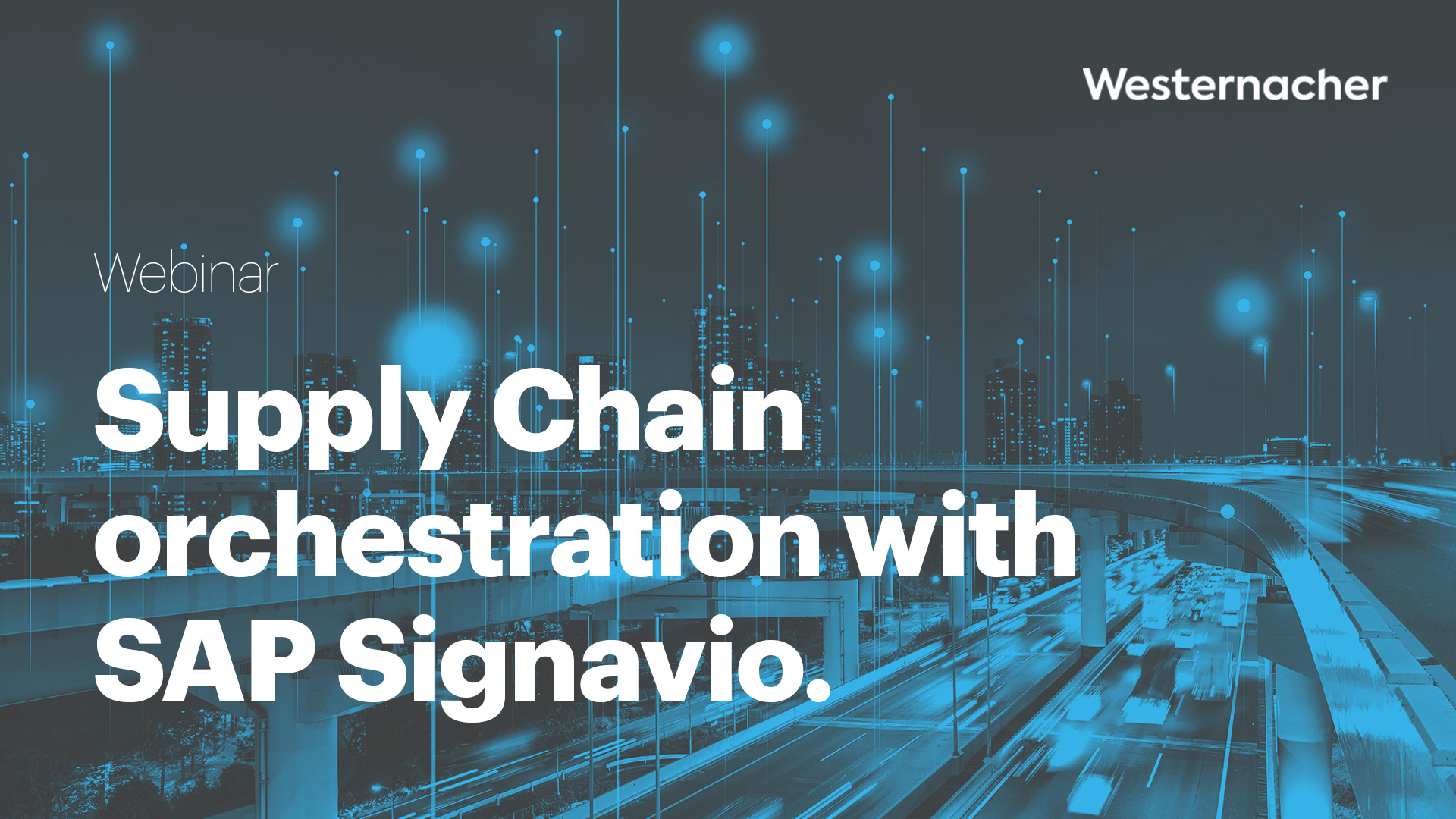 Supply Chain orchestration with SAP Signavio.