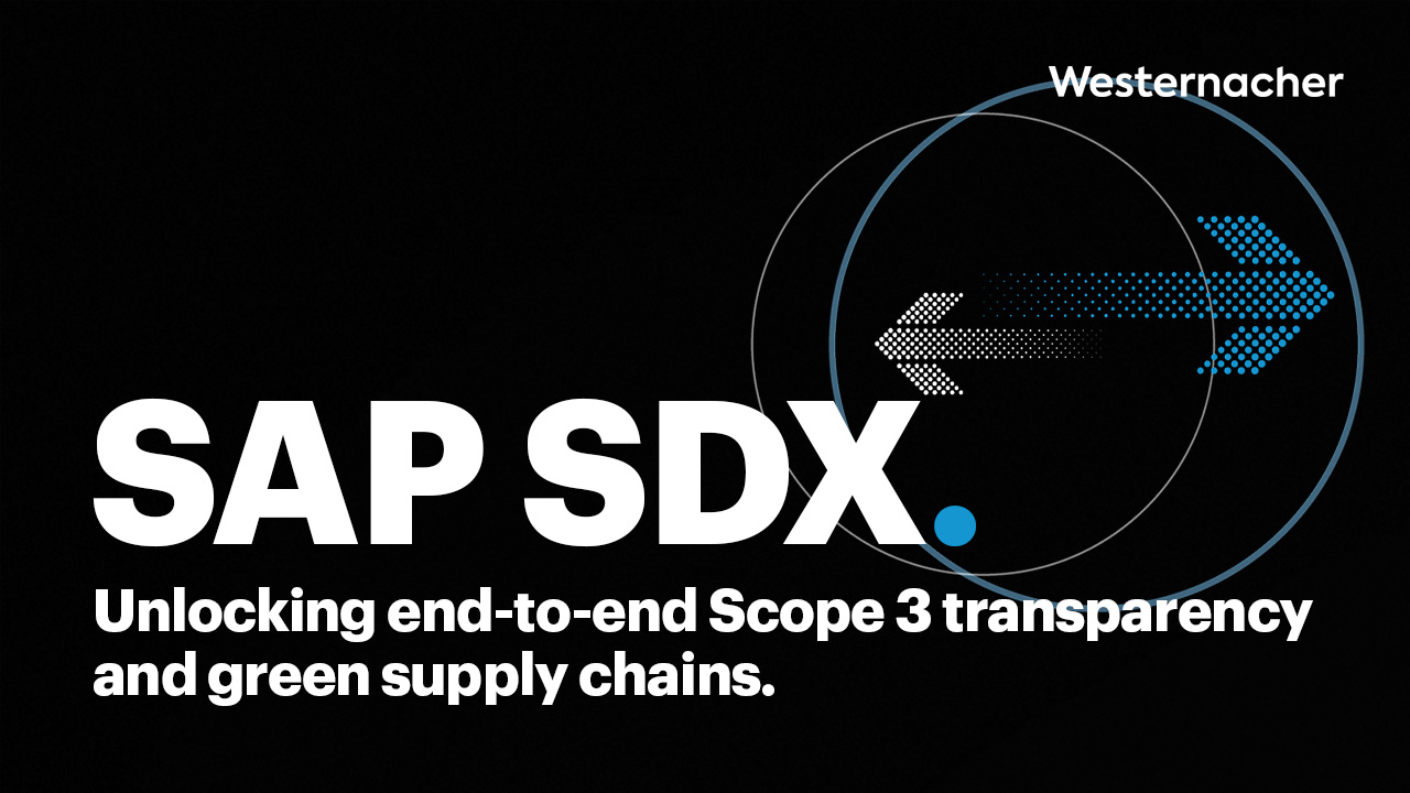 SAP Sustainability Data Exchange with Westernacher