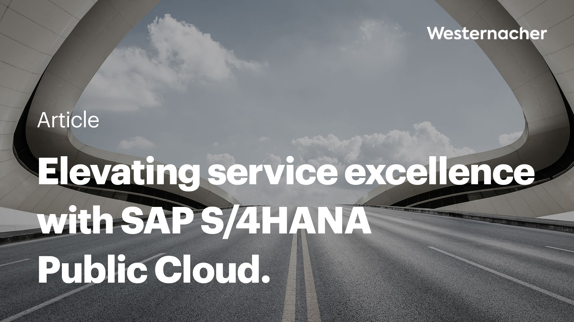 Elevating service excellence with SAP S/4HANA Public Cloud.